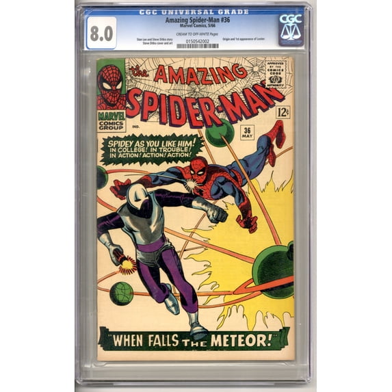 Amazing Spider-Man #36 - CGC 8 Comic Book - Walmart.com