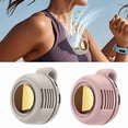 2 Pack Bladeless Clip Fan for Neck & Waist, 360° Surround Cooling Wind ...
