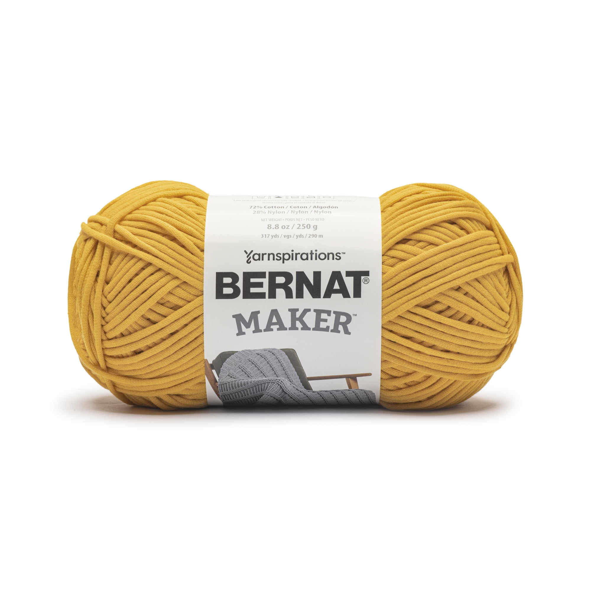 Click here for Bernat Maker #5 Bulky Cotton Yarn  8.8oz/250g 317... prices