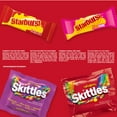 Mars Skittles & Starburst Fun Size Chewy Candy Variety Bag 32.28 oz ...