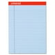 Universal Fashion Colored Perforated Note Pads, 8 1/2 x 11 3/4, Legal ...
