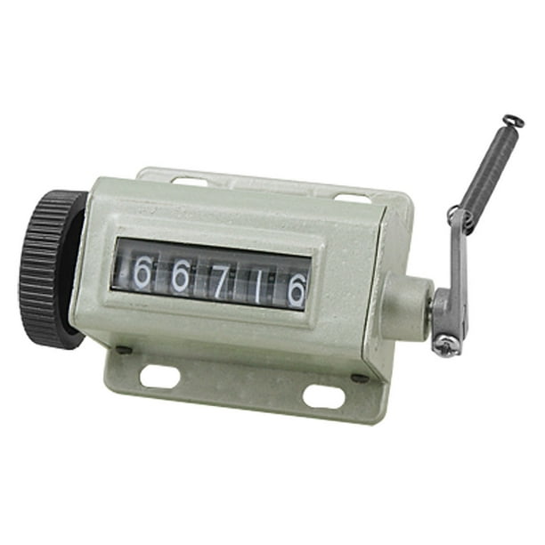5 Digit Number Hand Tally Counter Clicker Arithmometer - Walmart.com ...