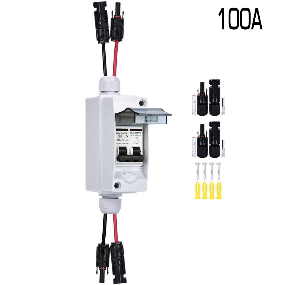 PV Isolator Switch Dc12-400V Ip65 Disconnect Circuit Breaker for Solar ...