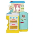 CoComelon Kids Learning Playset: 3' Little Kitchen Set with Fridge ...