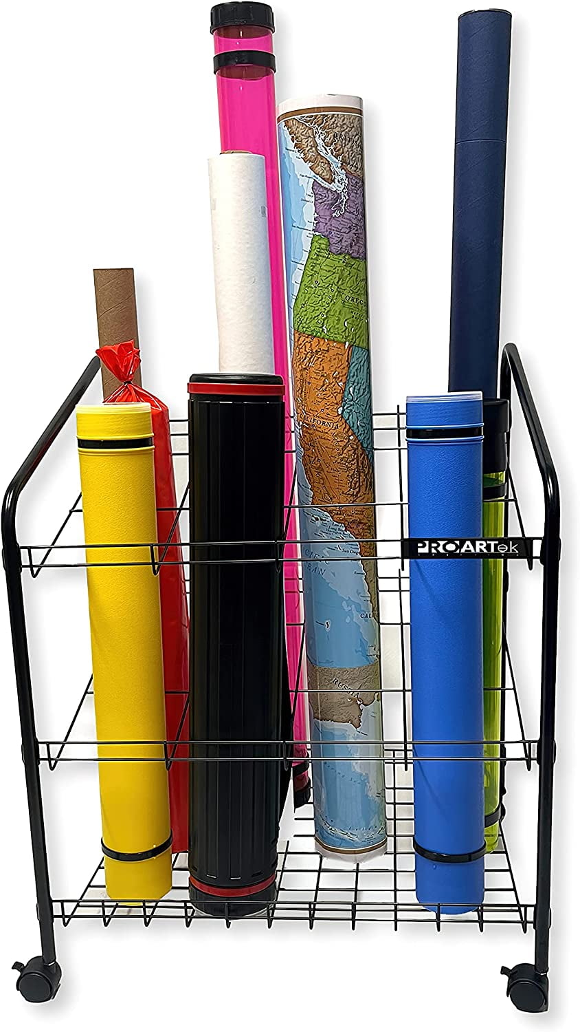 Proartek PK00003 Model WRF55 Wire Bin Roll File 12 Slots - Walmart.com