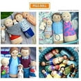 Wooden Peg Dolls Unfinished People‚ Pack of 40 in Assorted Sizes ...