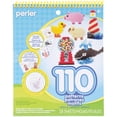 Perler Animal Bead Pattern Art and Craft Kit, 110 Piece, Fused Bead ...
