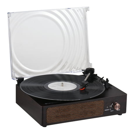 Homgeek Vinyl Records LP Turntable Retro Record Player Built-in ...