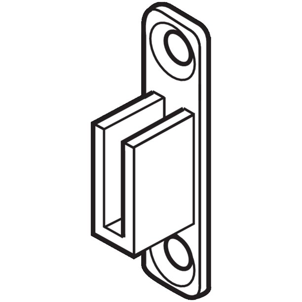 Blum Zrm.0005 Metabox Hanging Rail Support For Metafile - Natural ...
