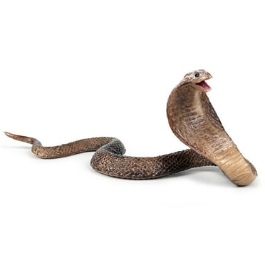 MOJO King Cobra Realistic International Wildlife Toy Replica Hand ...
