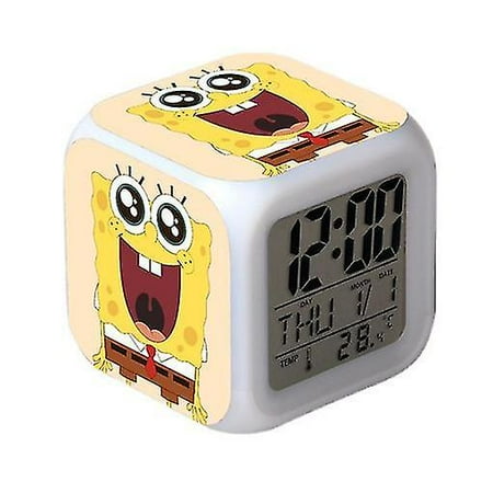 Spongebob Squarepants Alarm Clock Gift Colorful Alarm Clock Square ...