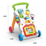 Pixnor Kids Toy Multifunctional Cartoon Early education Walker Stroller ...