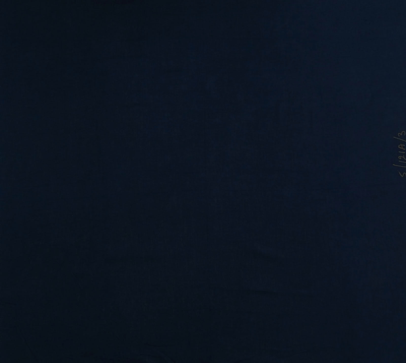 Knitwit Navy Blue Solid Dressmaking Sewing Cotton Cambric Fabric 40 ...