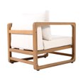 Dining Set Wood Lounger with PE Rattan & Sandblast Cross Base Side ...