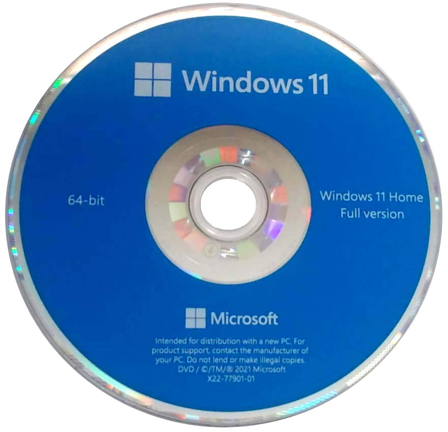 Buy Microsoft Windows 11 Home OEM 64 Bit DVD Install & Upgrade DVD ...