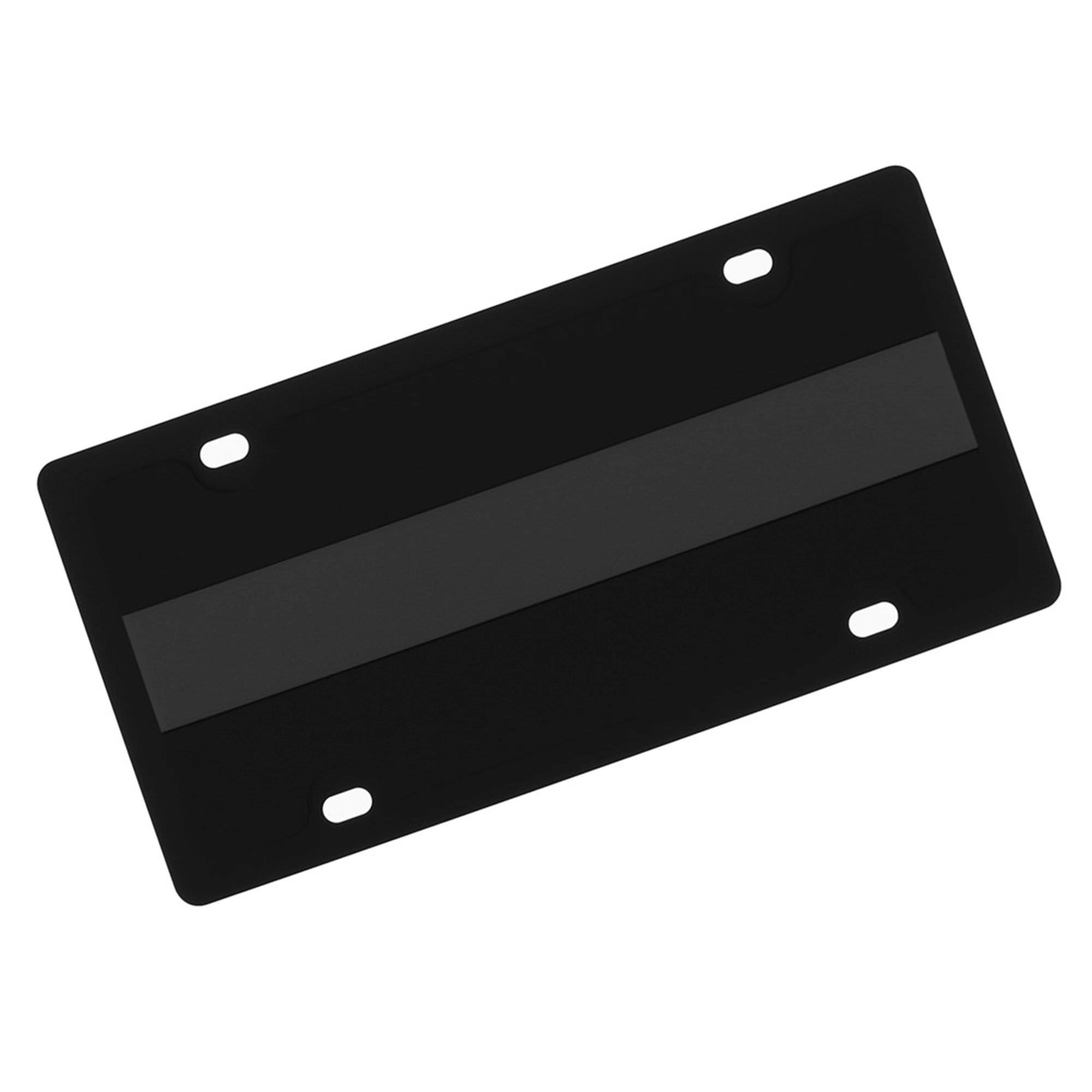 Thin Red Line License Plate (Black) - Walmart.com