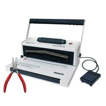TB-S20AP: TruBind Spiral Coil Spine Binding Machine, Electric Coil Spine Inserter Button and ...