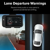Yada Roadcam AI Plus, 4K Front Dash Cam, 1080p Rear Cam, AI Driver ...