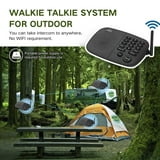 Hosmart Wireless Intercom System, 1/2 Mile Range, 10-Channel, for Home ...