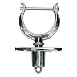 Seachoice 70401 Top-Mount Rowlock Set, Chrome-Plated Zinc, Includes 2 ...