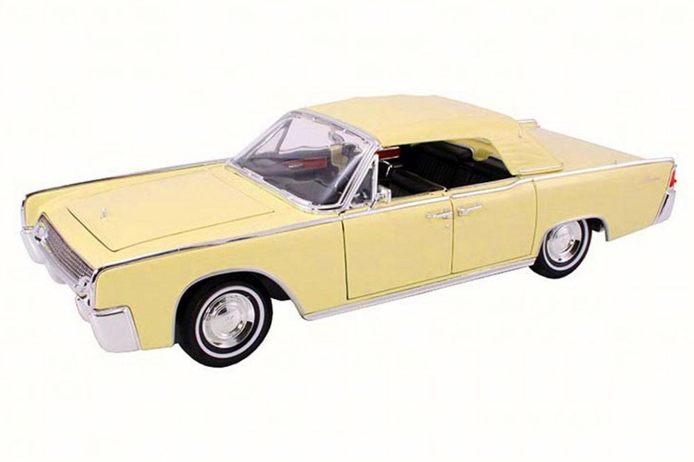 1961 Lincoln Continental Limousine, Yellow - Lucky 20088 - 1/18 Scale ...