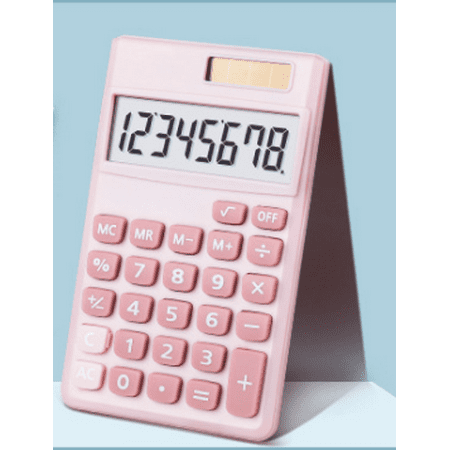 Mini Calculator Pocket Size Calculator Electric Digital Desktop ...