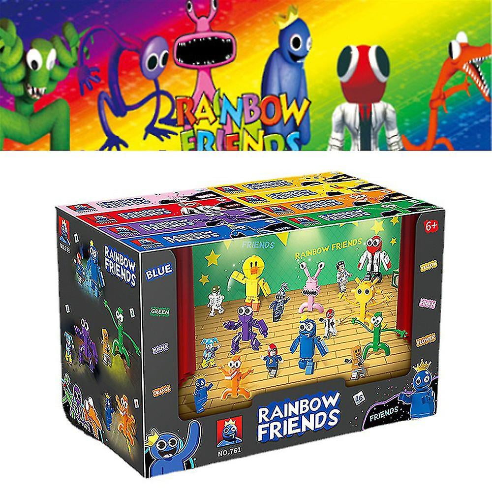 Kids Roblox Rainbow Friends Building Block Toy Building Blocks Figure ...