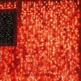 DELight Solar Powered 36FT 100 LED Warm Red Christmas Lights ...
