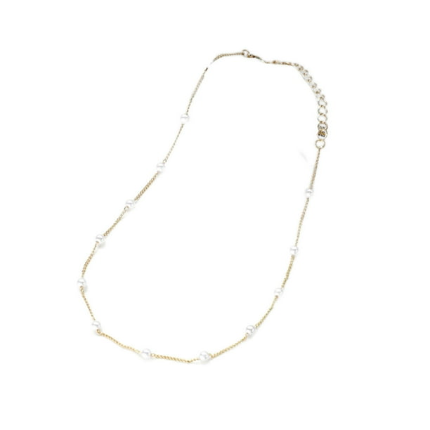 maskred 1/2/3/5 Necklace Chains Stylish Fake Pearl Aesthetic Jewelry ...