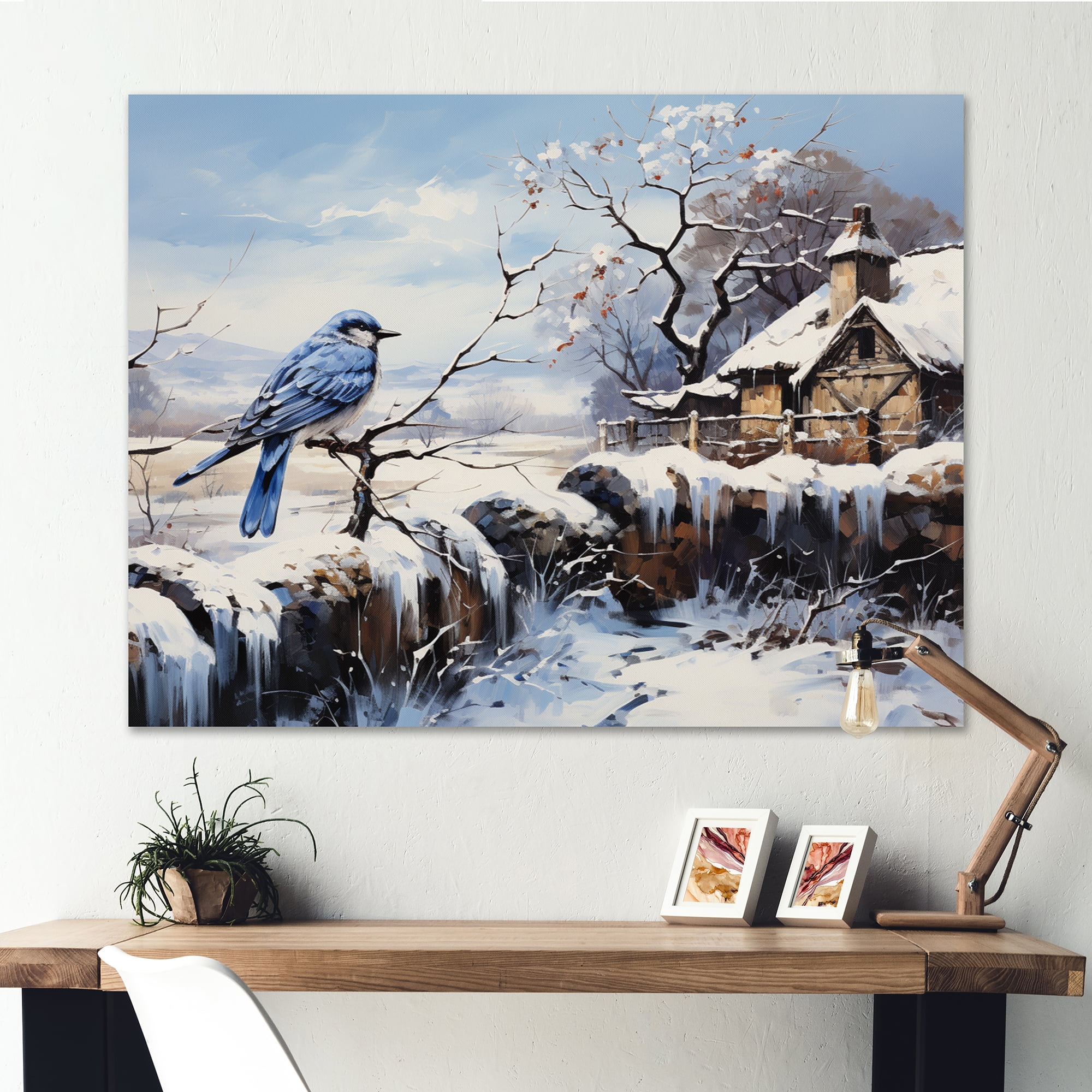 Click here for Designart Bird Oversized Wall Art Decor  Bird Wall... prices