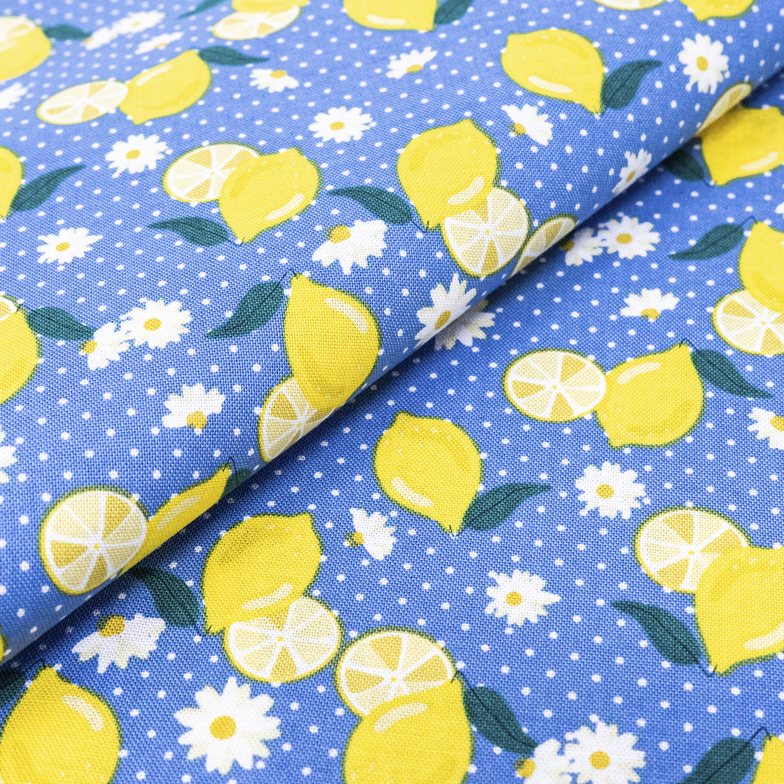 Lemon Printed Fabric By Hobby Lobby Stores Fabrics By The