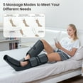 Leg Massager for Circulation, Air Compression Leg and Foot Massager for ...