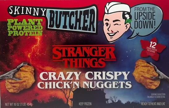 Netflix - Stranger Things - Skinny Butcher Crazy Crispy Chick'n Nuggets ...