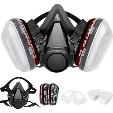 Full Face Respirator Gas Mask: 6800 Reusable Respirator Mask with ...