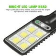 4 Pack Solar Street Lights Outdoor, 1200W Outdoor LED Motion Sensor ...