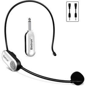 VocoPro HYBRIDPLAY8 8 Channel UHF Hybrid Wireless Headset & Lapel ...