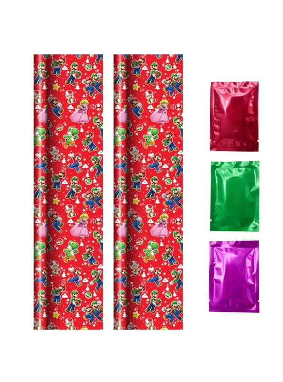 Video Game Gift Wrap in Video Game Party Supplies - Walmart.com