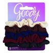 Goody Ouchless Ribbed Hair Scrunchies, Elastic Ties, Assorted Neutral ...