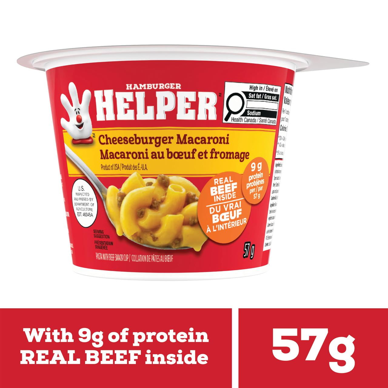 Click here for Hamburger Helper Microwave Cup - Cheeseburger Maca... prices
