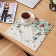 Cloth Napkins Rustic Flower Leaf Butterfly Washable Soft Kitchen Dinner ...
