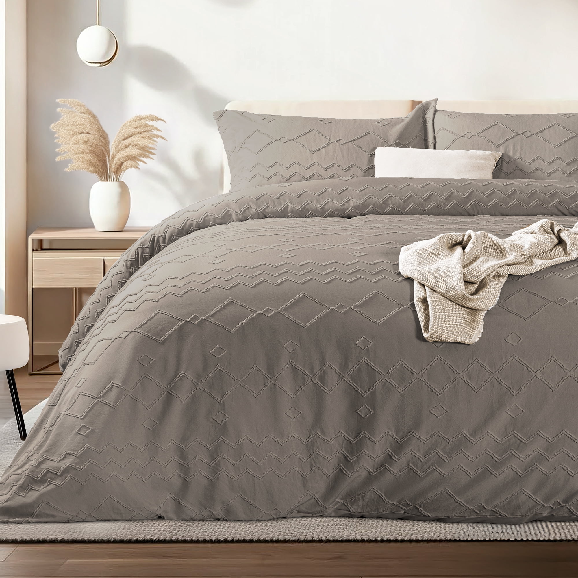 Dreamlab Duvet Con Textura, Matrimonial, Color Arena. Estilo Bohemio ...