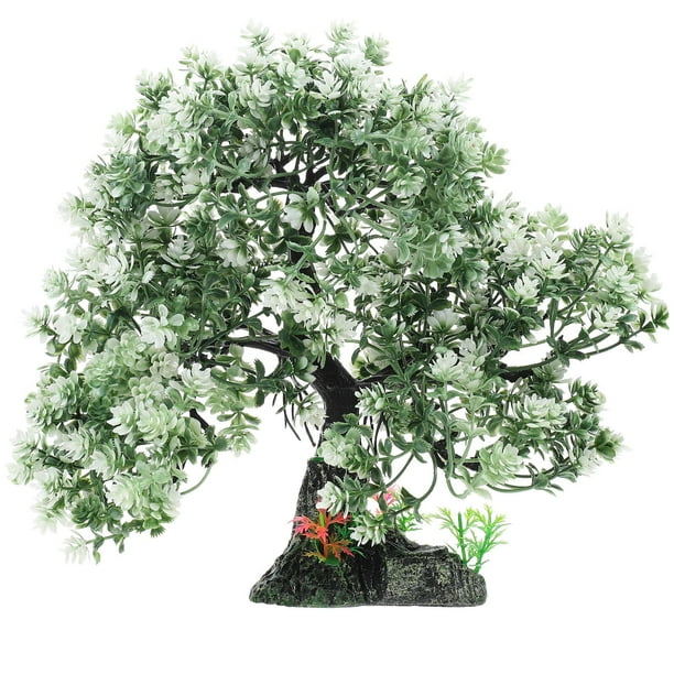Artificial Aquatic Plant Fish Tank Tree Decoration Aquarium Simulation ...