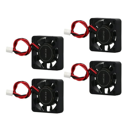 Hot End Fans, Brushless Cooling Fan Easy Installation 4Pcs For Printer ...