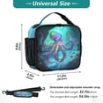 ALAZA Magic Octopus Sea Insulated Lunch Box Lunch Bag Cooler Tote with ...