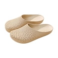 AJGRHE Bath Slippers with Holes Women Lightweight Slide Sandals Non ...