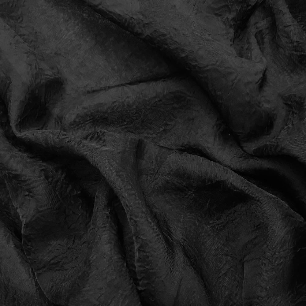 Crushed Crinkle Sheer Voile Fabric 118" Wide Window Curtain Drapery and ...