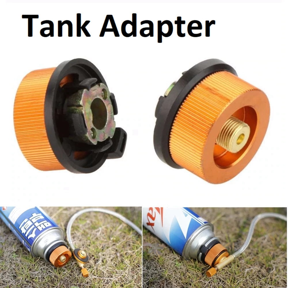 Gas Tank Adapter for Outdoor Camping Gas Butane Stove Split Conversion ...