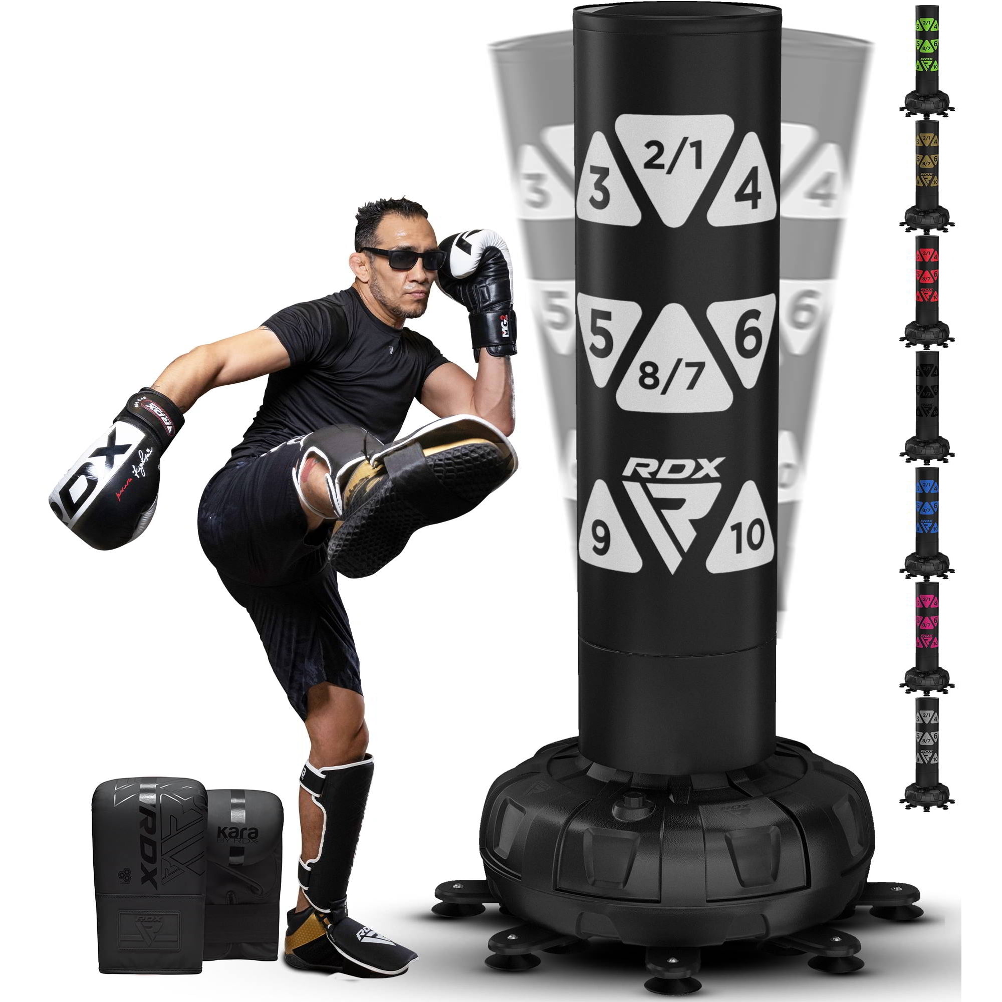Click here for Rdx 6ft Xxl Target Freestanding Punching Bag With... prices