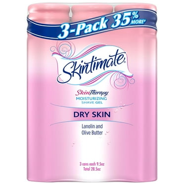 4 Pack - Skintimate Skin Therapy Shave Gel, Dry Skin 7 oz - Walmart.com