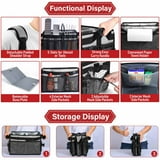 FANGSUN Large Grill and Picnic Caddy with Paper Towel Holder, BBQ ...